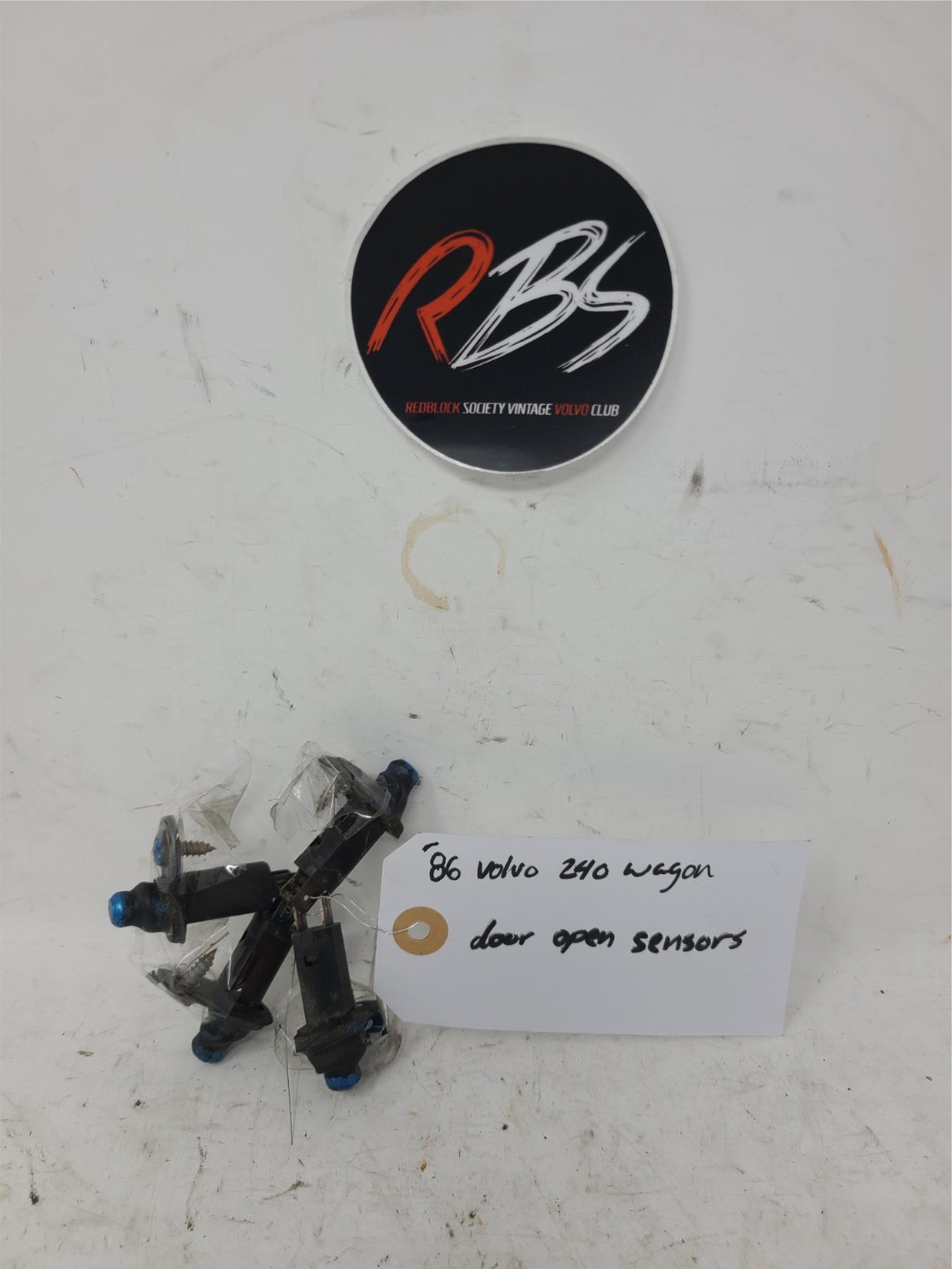 Volvo 240 Door Jamb Light Switch Set OEM 1307792 Wagon Sedan 1981–1993 ...